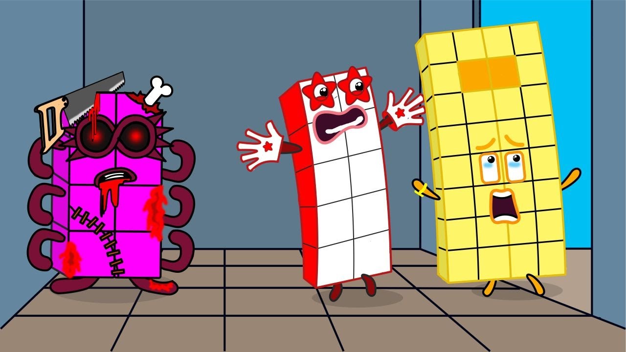 Stuck in an Lift with Zombie Numberblocks 8! - Numberblocks Fanmade ...