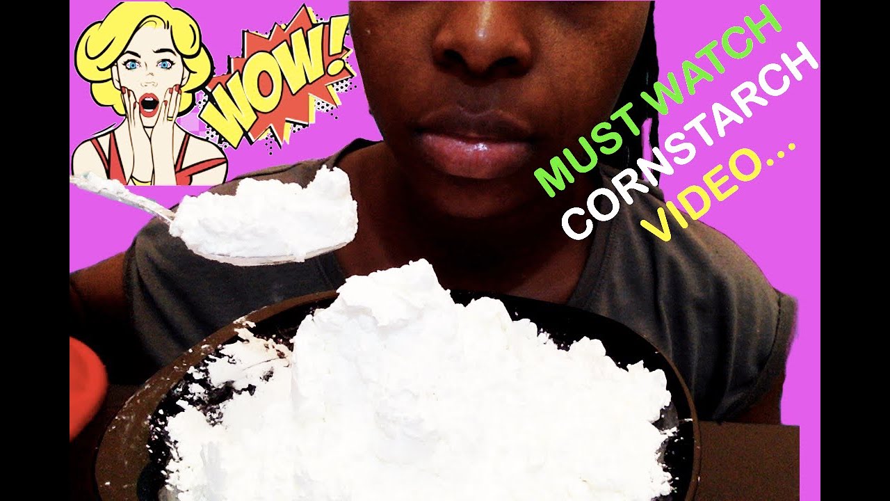 BEST BLACK AND WHITE CORNSTARCH VIDEO - YouTube