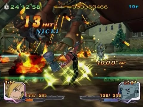 PS2 Fullmetal Alchemist 3 - Kami o Tsugu Shoujo - Tag Mode Chaper 4 ...