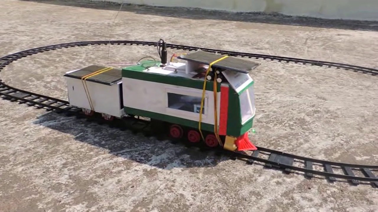 Solar Powered Supercap Tram - YouTube