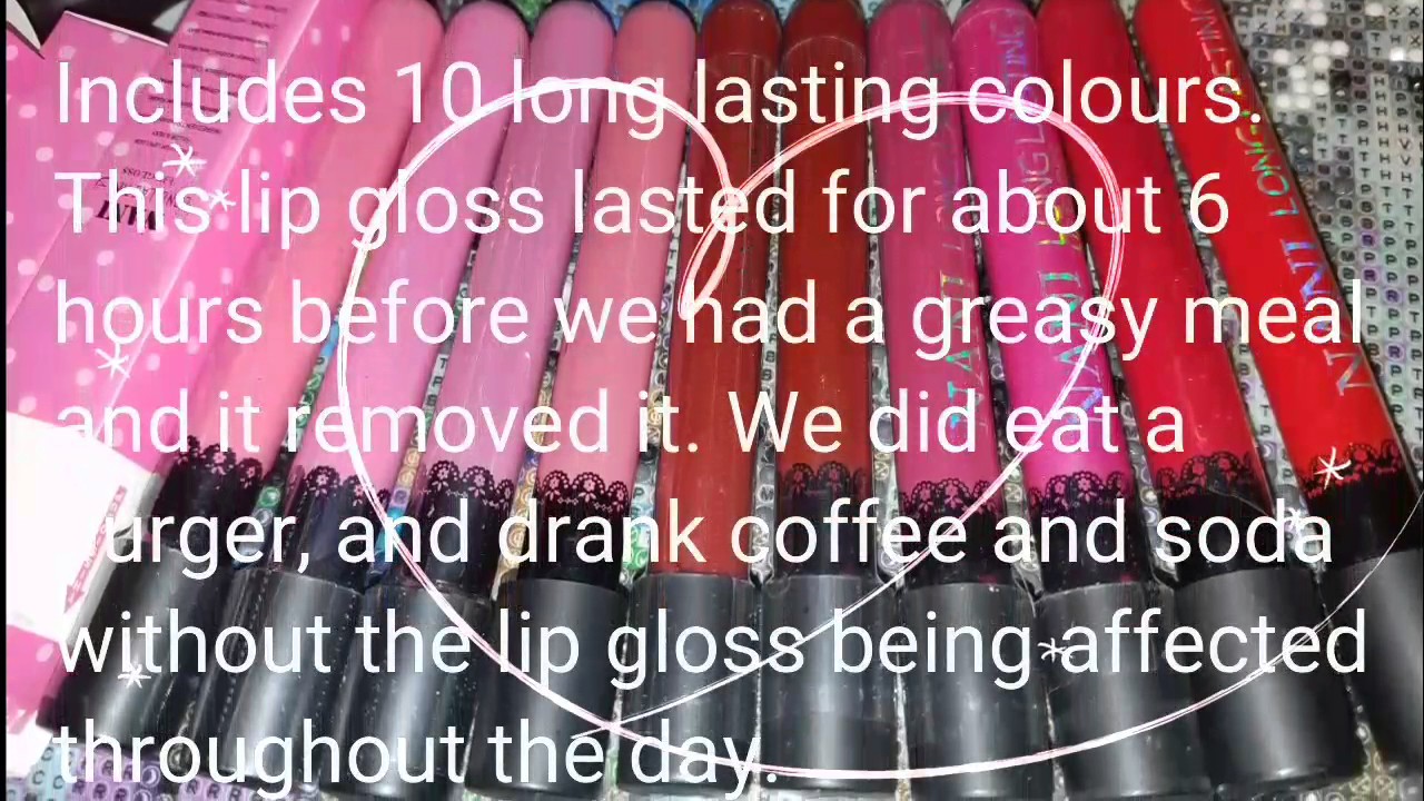 Nani long lasting lip gloss from neverland beauty makeup lipstick ...