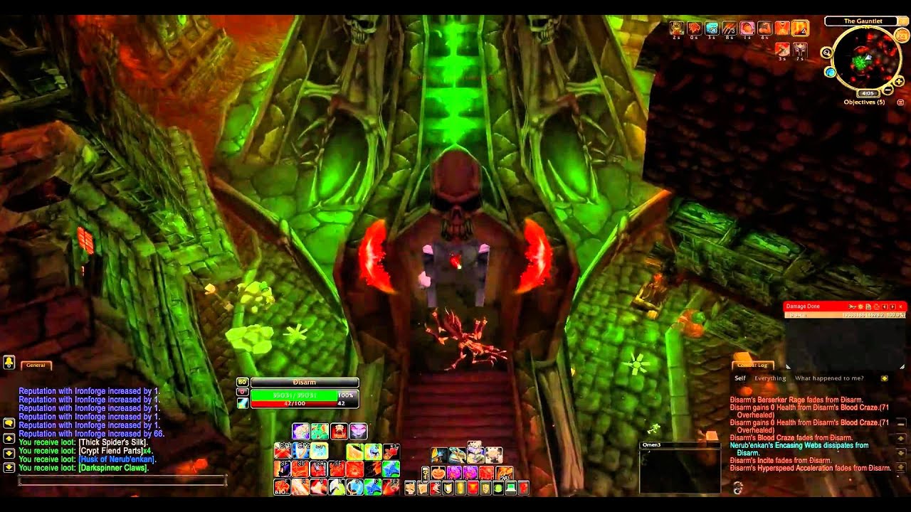 Rivendare Mount Run 4.0.3a (Stratholme) - YouTube