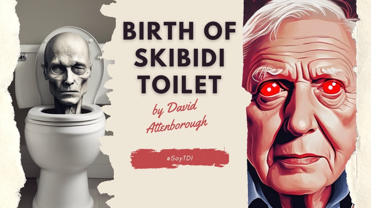 Birth of skibidi toilet, by David Attenborough - YouTube