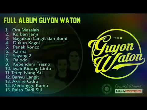 Full Album Guyon Waton 2018 Terbaru