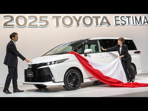【TOYOTA ESTIMA 2025】このミニバン、ガチでヤバい！デザイン・装備・価格すべて公開！ - YouTube