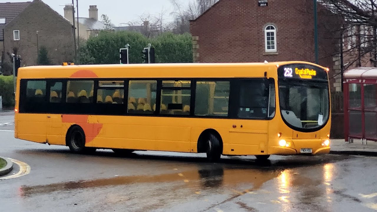 TM travel Scania 657 L94UB Wright Solar FN04 HSG on 252 at eckington ...