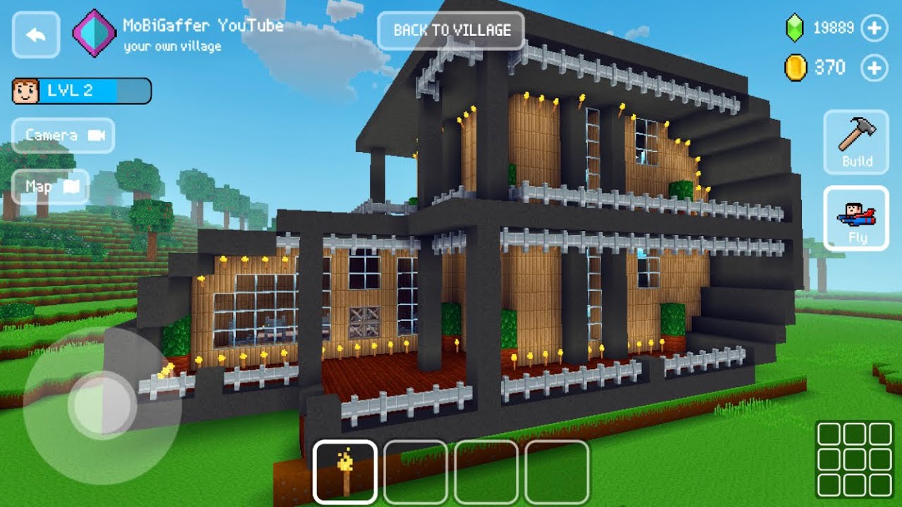 Block Craft 3D: Crafting Game #3750 | Modern House 🏠 - YouTube