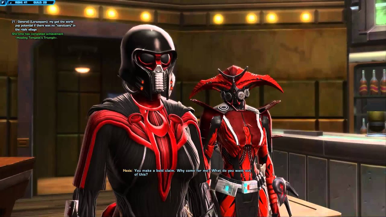 SWTOR: Shadow of Revan - Sith Warrior - Part 16 - Darth Vowrawn - YouTube