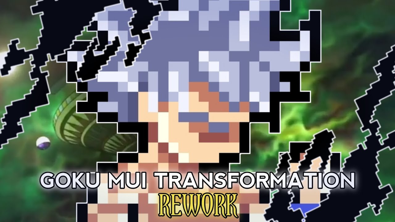 Goku mui transformation | Sprite animation - YouTube
