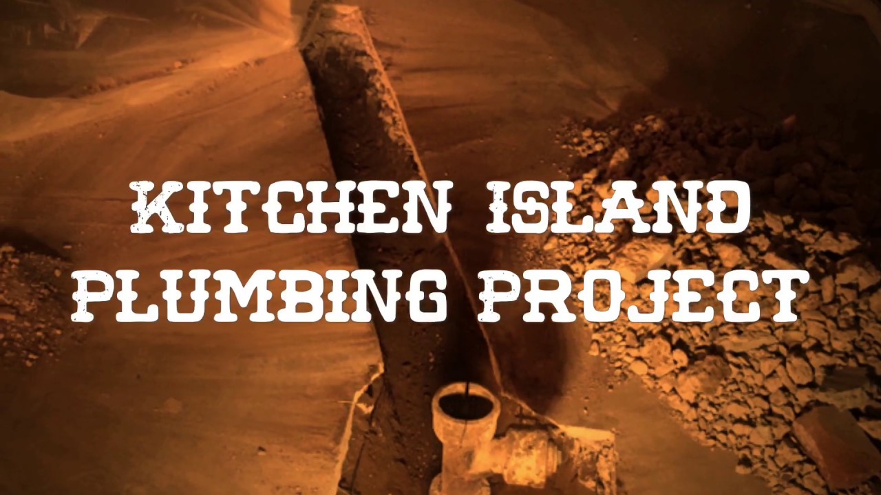 Kitchen Island - DIY Plumbing - YouTube