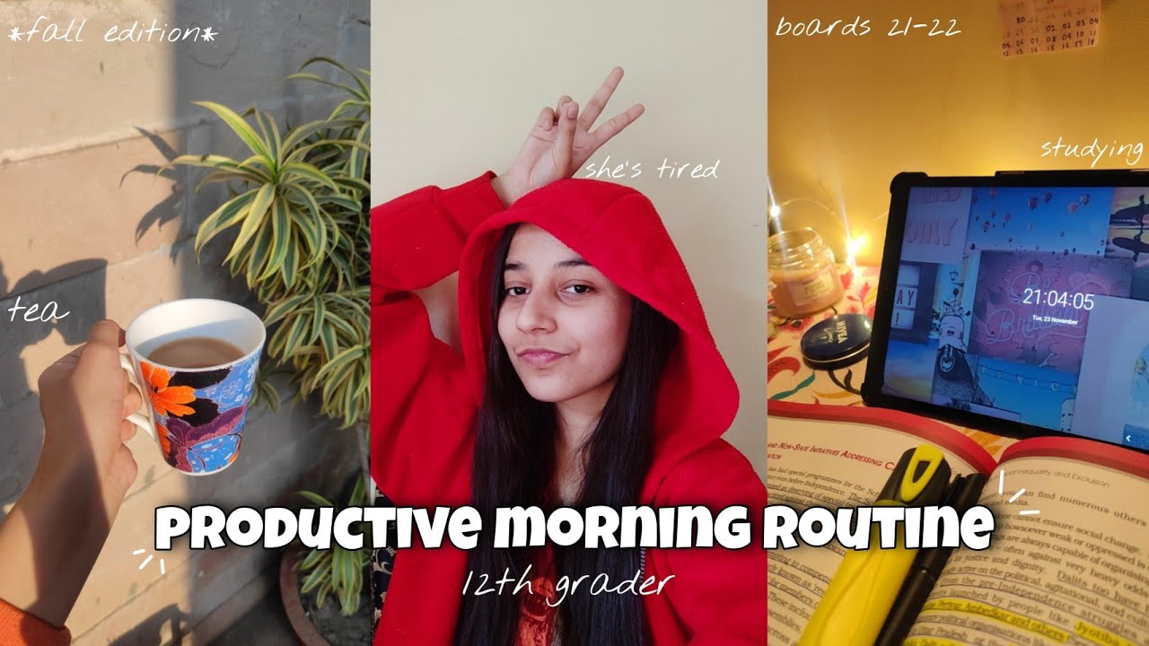 7 AM Productive Morning Routine | Studying | Preparing for Boards ...