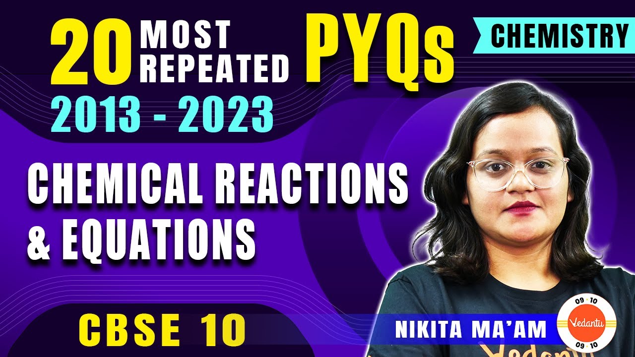 Most Repeated Questions from Chemical Reactions And Equations 🔥 Class ...