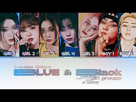 BLUE & BLACK| Your Co-Ed Group 7 members - YouTube