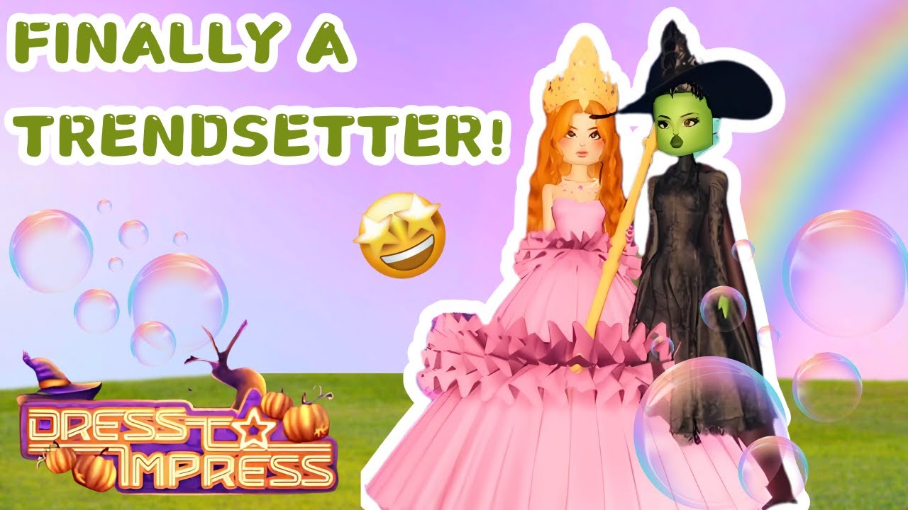 FINALLY A TRENDSETTER | Dress to Impress Roblox - YouTube