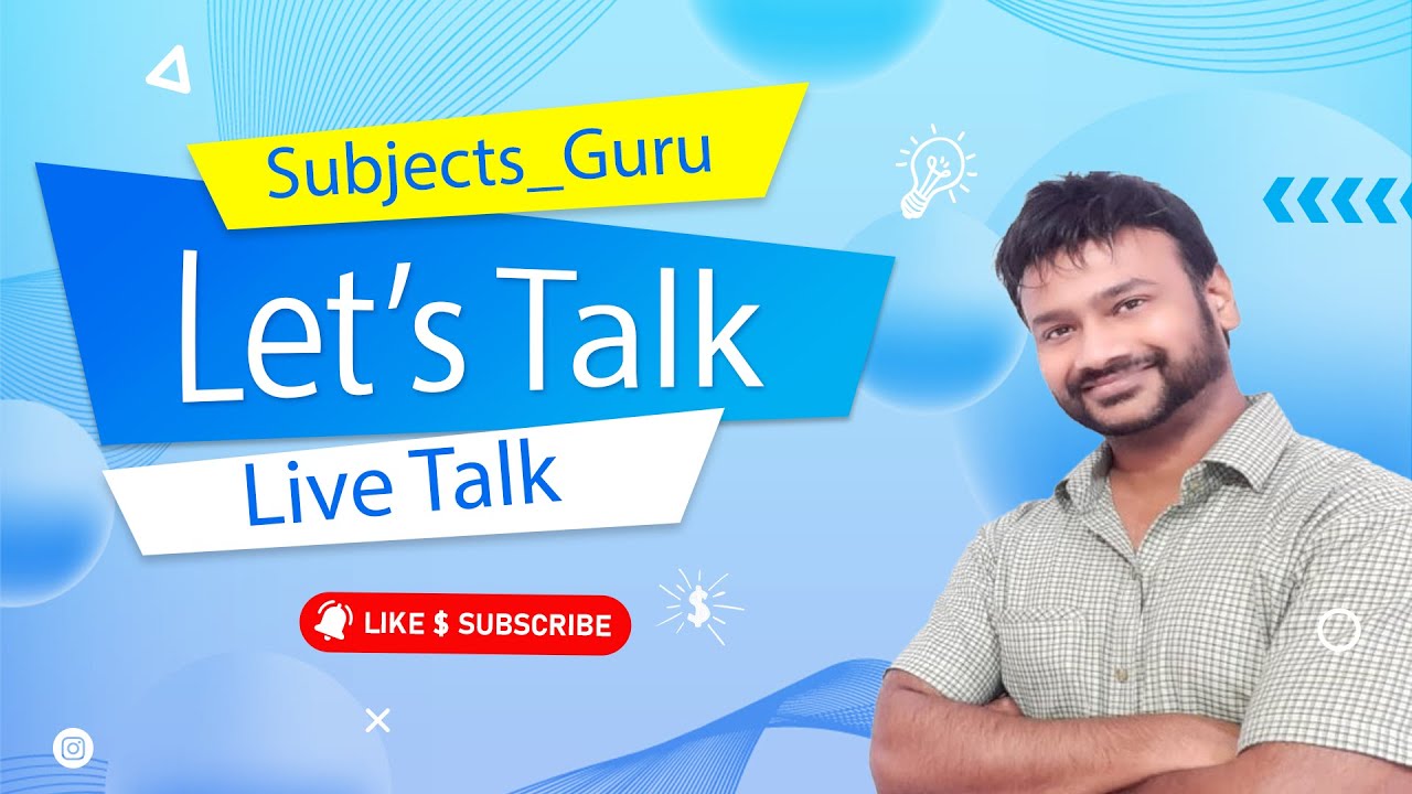 Live Talk With Students #subjects_guru #live_class - YouTube