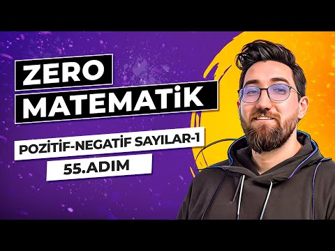 Zero Matematik Kampı | 55.Adım | Pozitif ve Negatif Sayılar-1 | Başlangıç Serisi | #merthoca