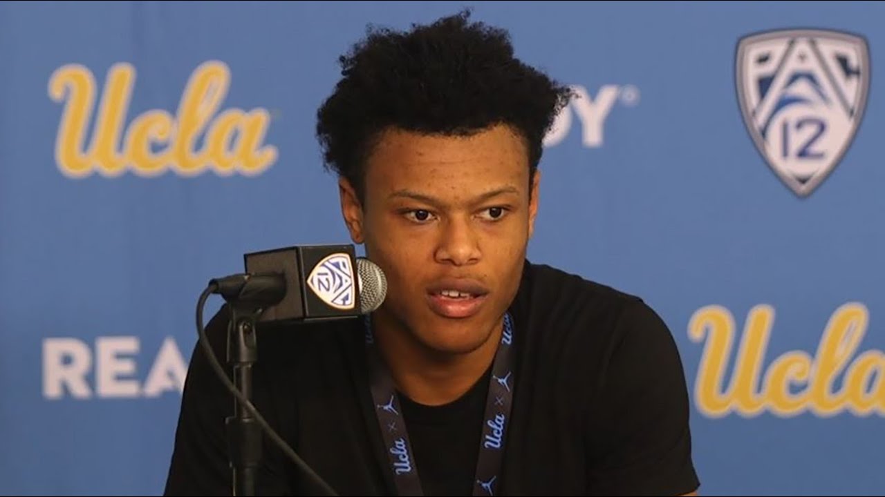 Postgame – Jaylen Clark and Tyger Campbell (Dec. 21, 2022) - YouTube