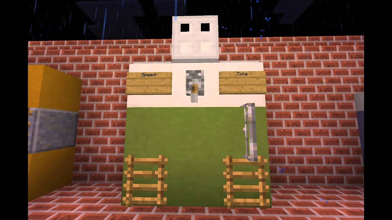 Minecraft Call of Duty Black Ops 3 Zombies Perk Machines - YouTube