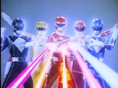 MMPR - Power Rangers vs. Eye Guy - YouTube