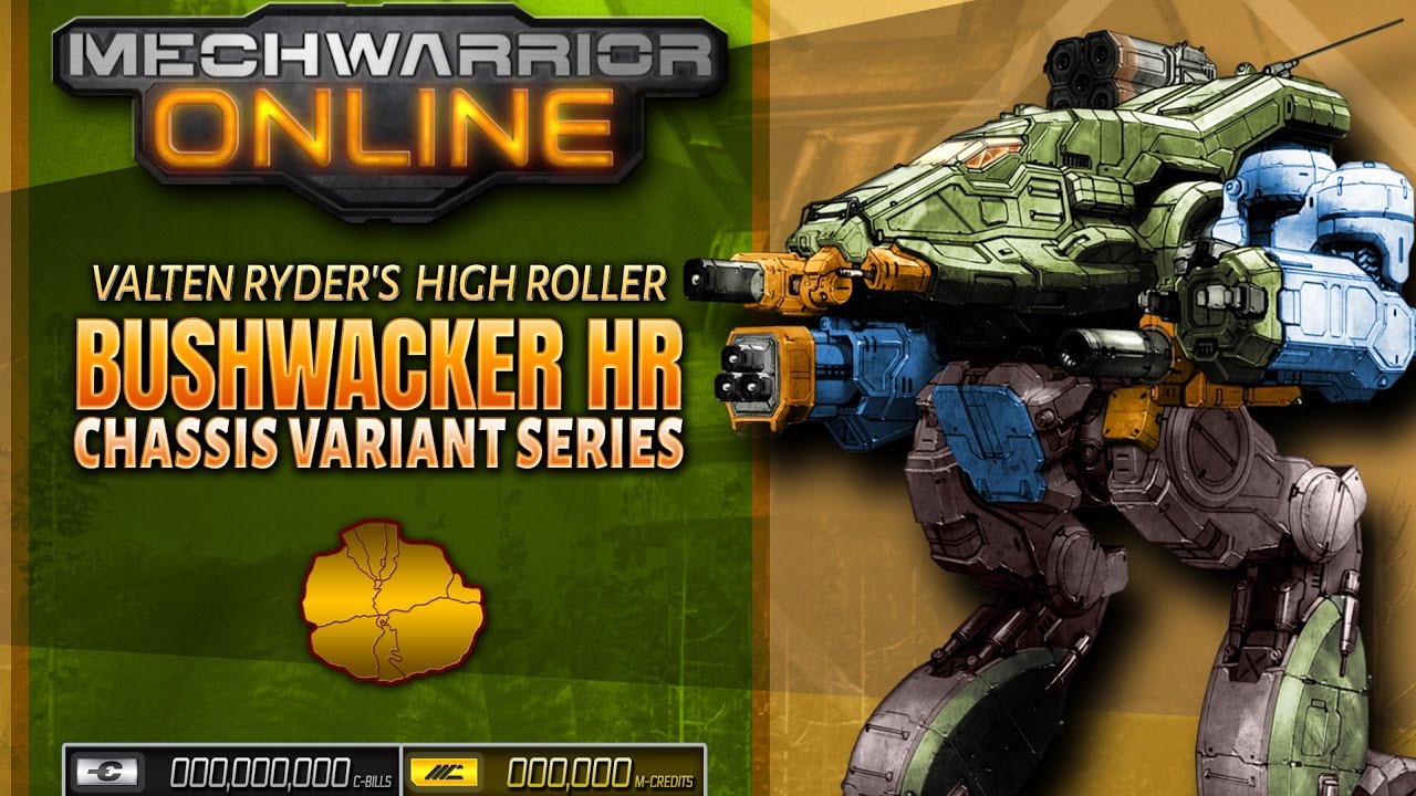 MechWarrior Online - Bushwacker High Roller gameplay - YouTube