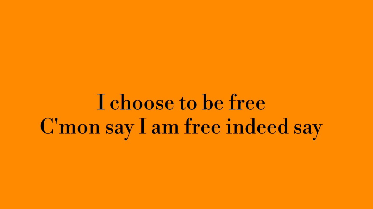 I AM FREE INDEED-TIMOTHY REDDICK(lyrics) - YouTube