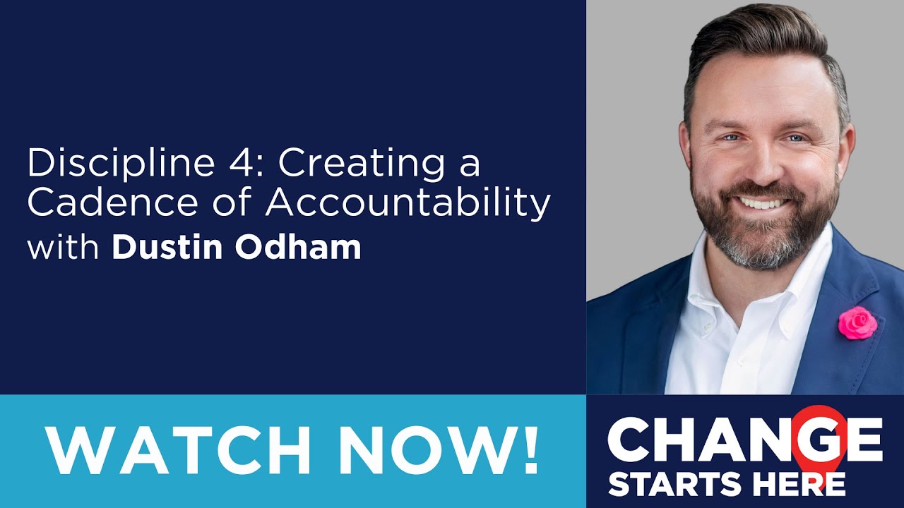 Discipline 4: Creating a Cadence of Accountability - YouTube
