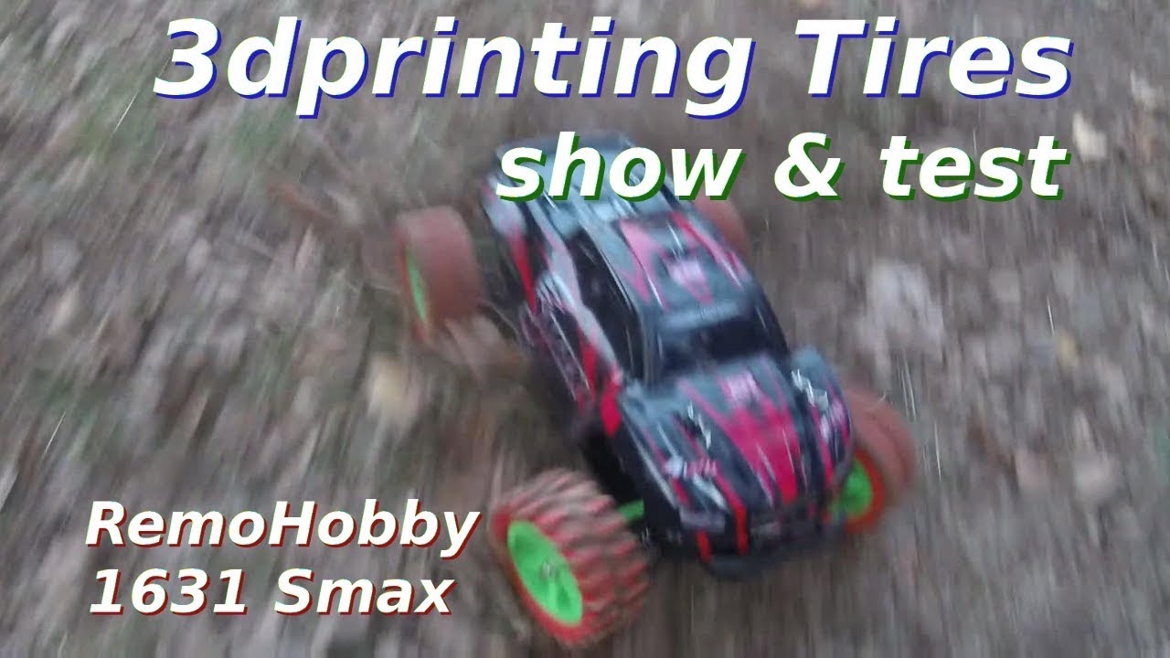3d printed rc wheels prototype - show & test on Smax - Ita sub En - YouTube