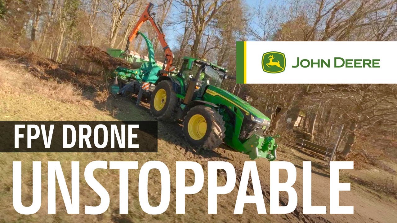 FPV Drone @ John Deere: 8 Series - UNSTOPPABLE POWER - YouTube