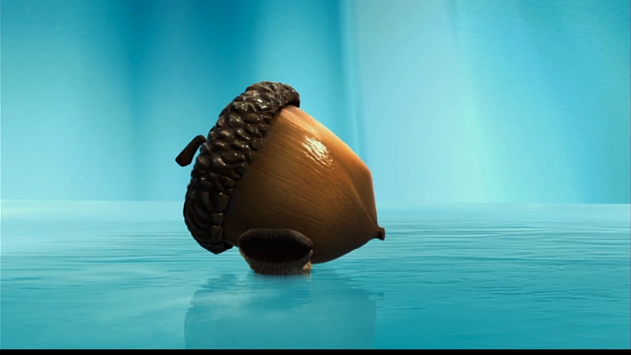 Ice Age 2 The Meltdown Scrat Gets Stuck With Audio Description - YouTube