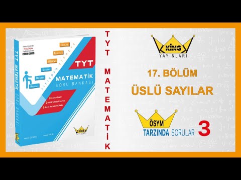 17. Bölüm ÜSLÜ SAYILAR ÖSYM Tarzında Sorular - 3