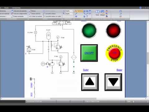 Automation Studio V6.4 Simulation ( Elevador / Elevator ) - YouTube