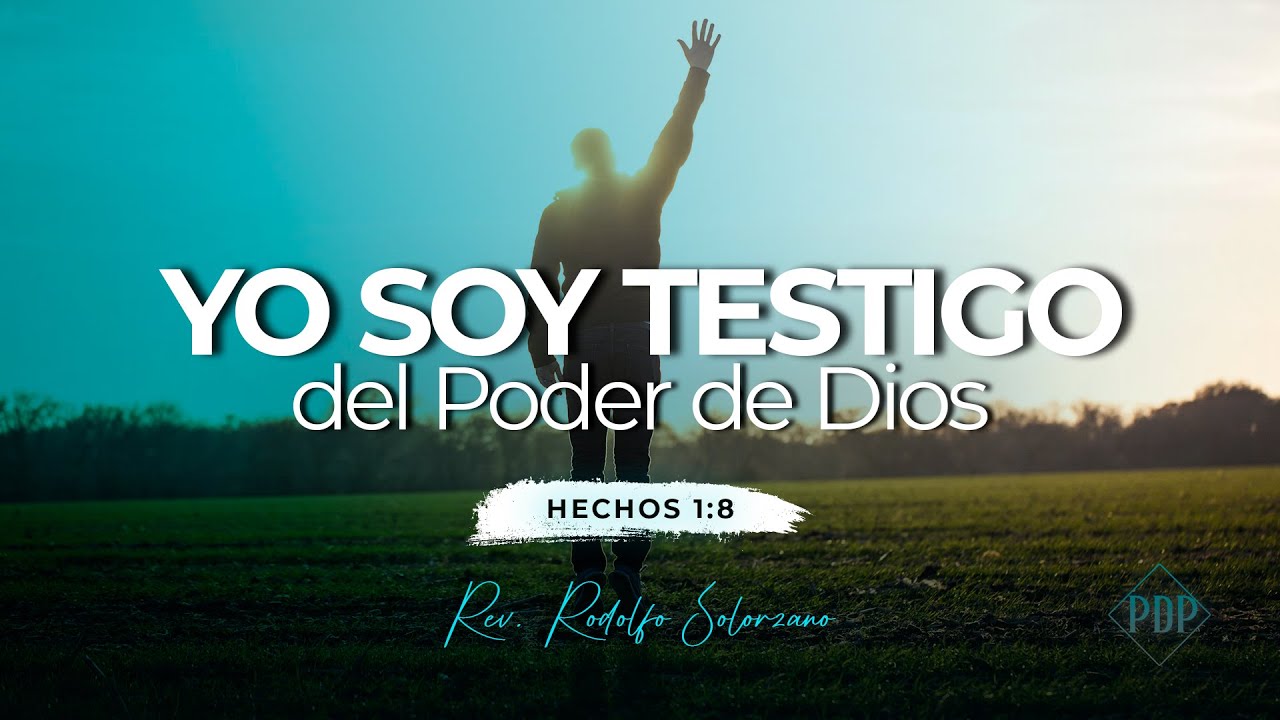 PDP | Reverendo Rodolfo Solorzano | YO SOY TESTIGO DEL PODER DE DIOS ...