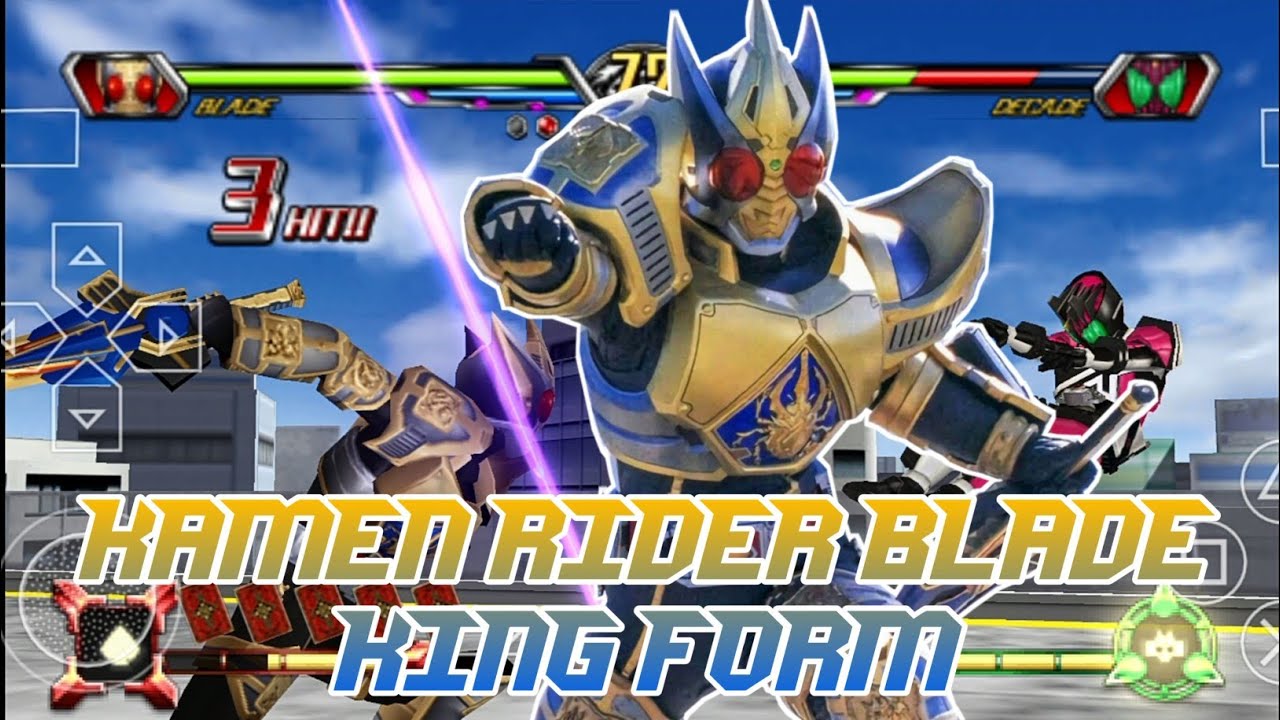 Kamen Rider Blade King Form || Kamen Rider Super Climax Heroes - YouTube