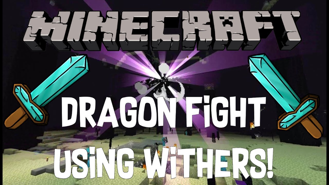 Minecraft: Epic Dragon Fight With Withers! Infantocracy Style! - YouTube