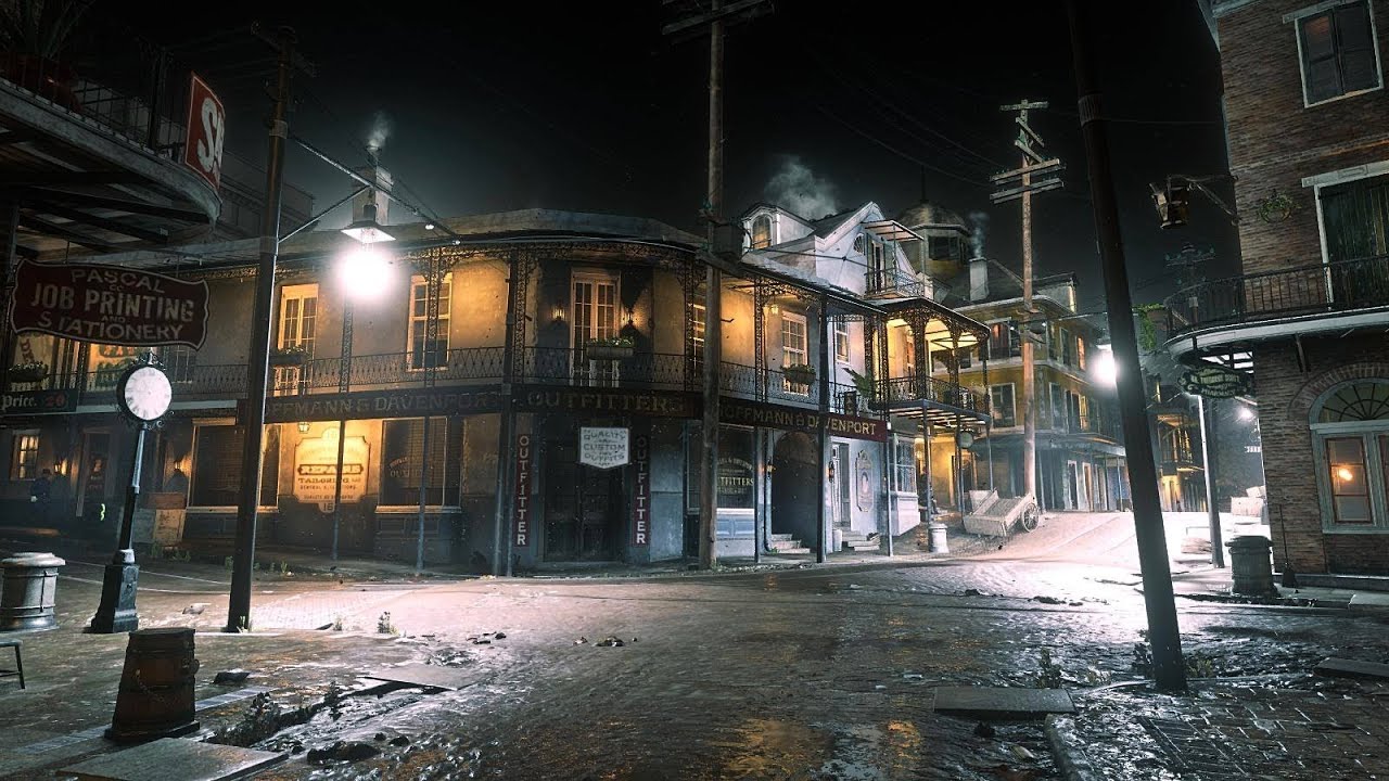 Night walk in Saint Denis / Red Dead Redemption 2 - YouTube