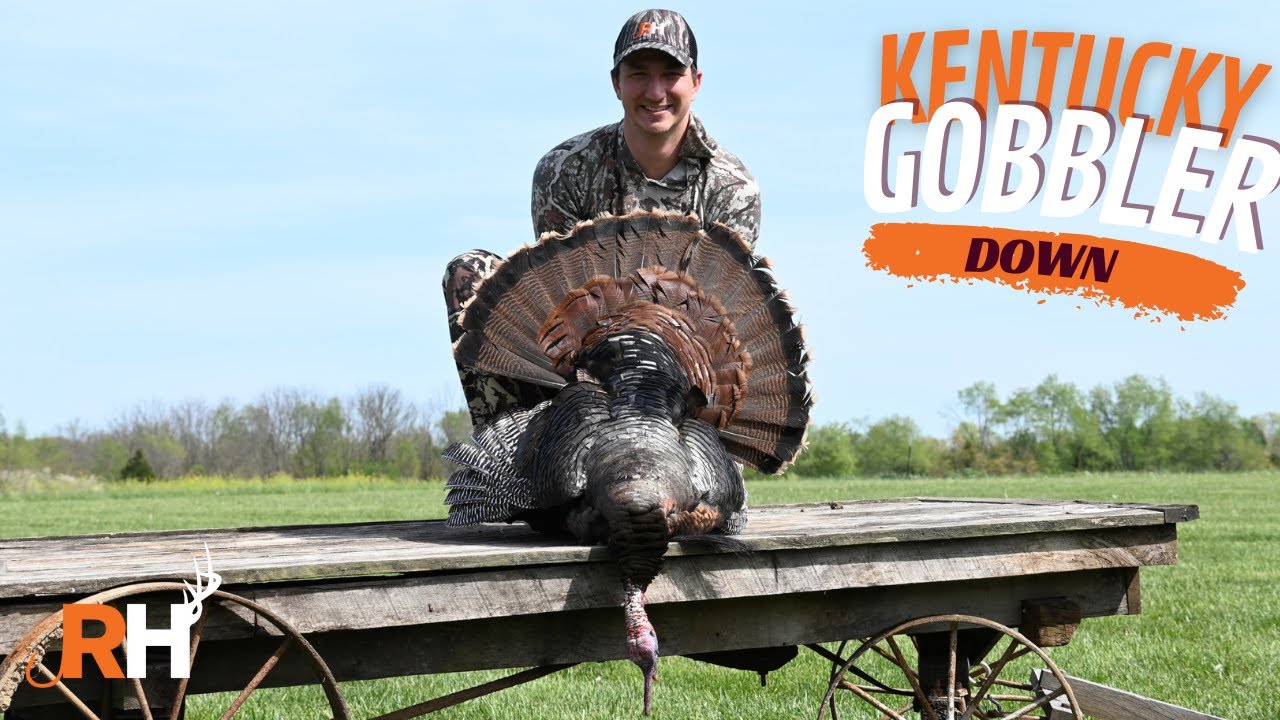 BIG KY GOBBLER DOWN | HIGH WINDS | MID-DAY - YouTube