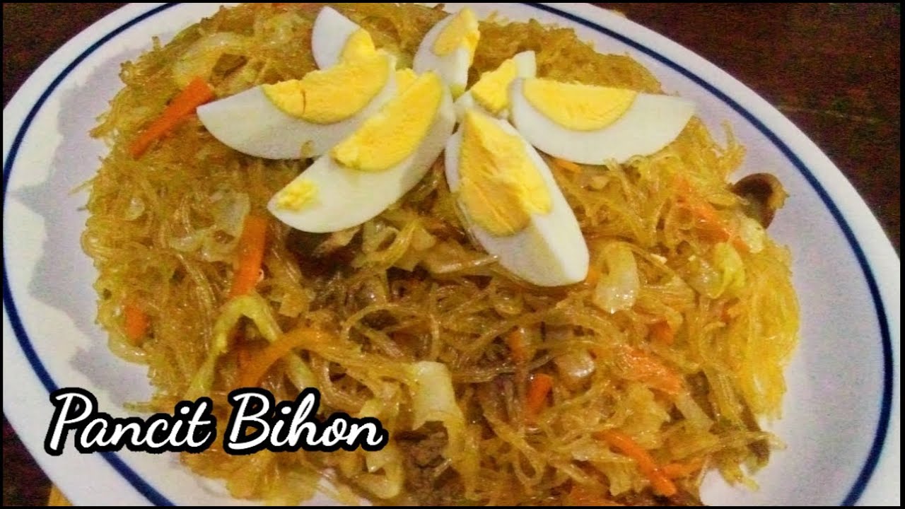 Pansit Bihon||Filipinos Favorite||Kakaibang Pagluluto ng Pansit Bihon ...