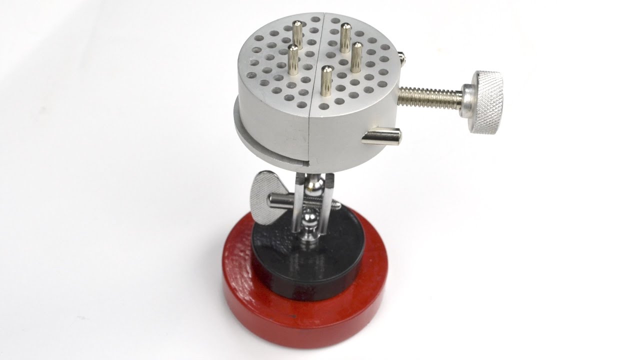 Part Holder Vise with Metal Stand - YouTube