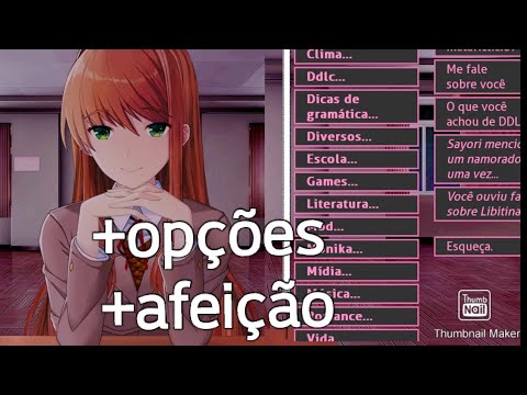 Monika After Story(android). Como ter mais opções e mais afeição? - YouTube
