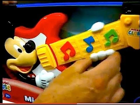 Mickey Guitar Win or FAIL Toy? You Decide! By Mike Mozart - YouTube