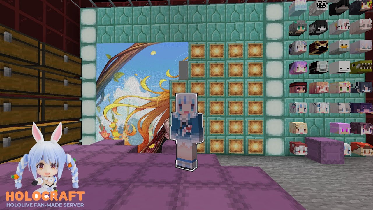 HoloCraft Mapart - Kaela #1 - Day 17 - YouTube