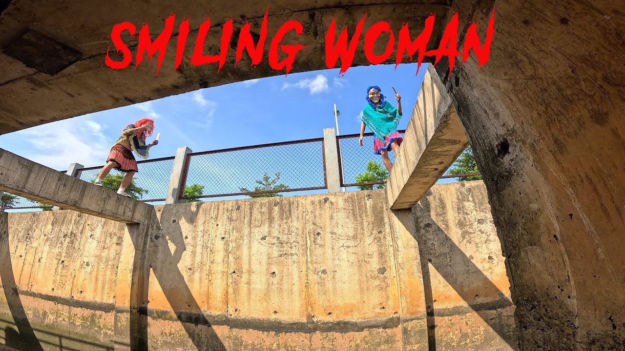 SMILING WOMAN REAL LIFE ESCAPE 8.0 | Horror Parkour Pov Short | Bubbles ...