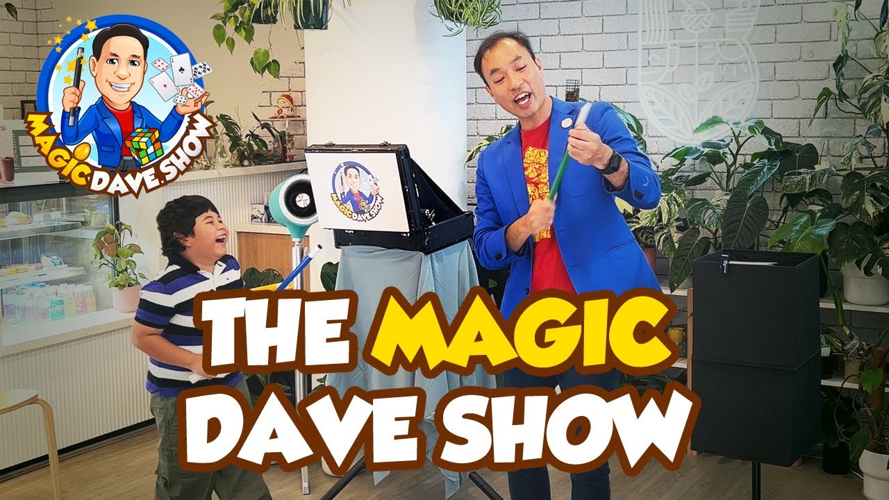Magic Dave Show - Kids Magic Showreel 2025 - YouTube