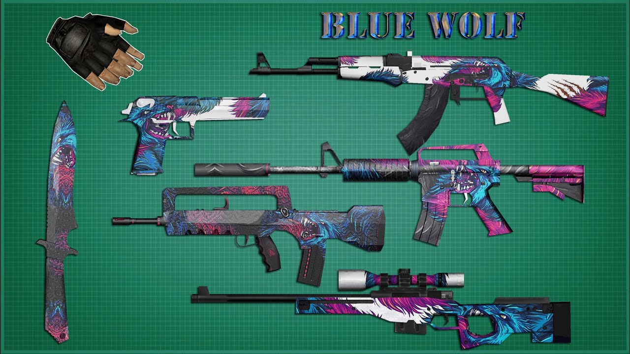 #showcase Blue Wolf pack cs 1.6 - YouTube