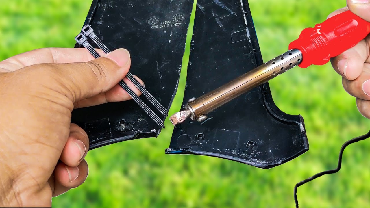 Ingenious Way For Repairing All Broken Plastic At Home - YouTube