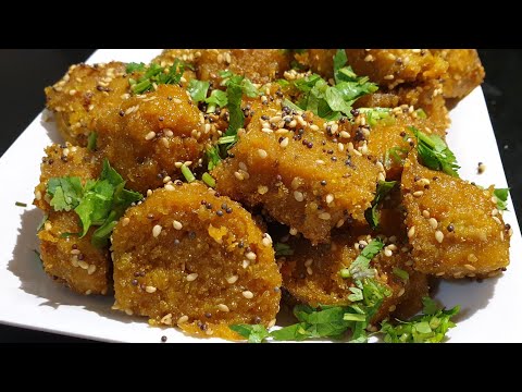गुजराती लौकी मुठिया कम तेल में बना बहोत ही टेस्टी नाश्ता| | Gujarati muthiya recipe | Lauki muthiya