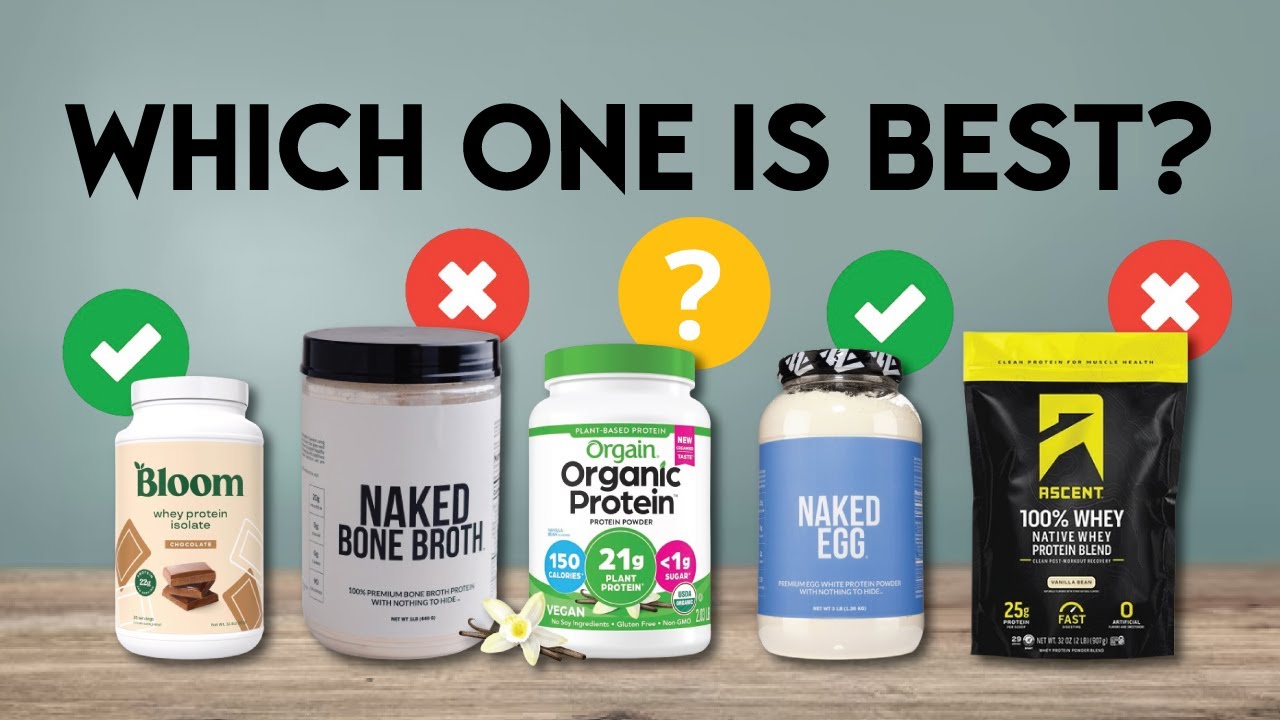 Top 5 Best Protein Powders Of 2024 Youtube