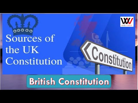 Sources of British Constitution - YouTube