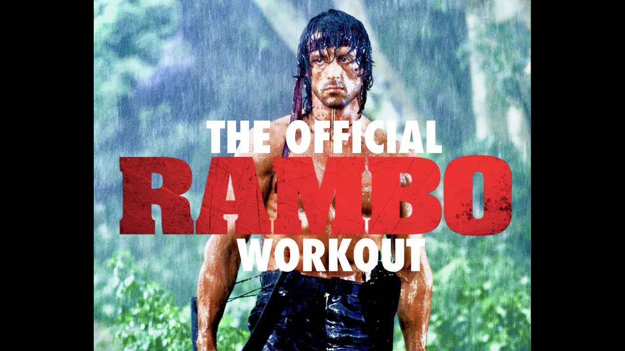 Sylvester Stallone Rambo 2 Workout