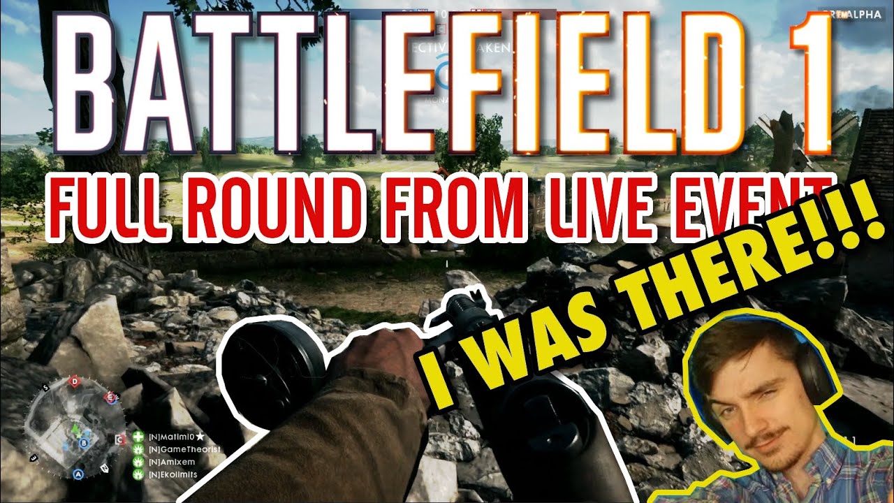 My Gameplay from BF1 Celebrity Squad LIVE Stream | FULL ROUND of ...